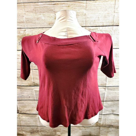Cute Girl | Tops | Cute Girl Short Red Top 3x | Poshmark